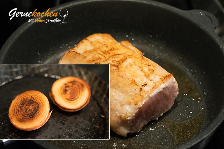 Foodblog: Westfälischer (Kassler) Rippenspeer mit Backpflaume und Apfel