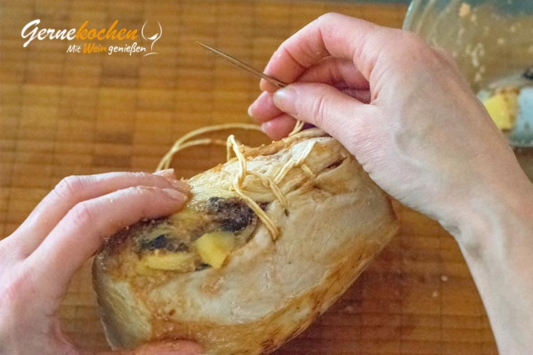 Foodblog: Westfälischer (Kassler) Rippenspeer mit Backpflaume und Apfel